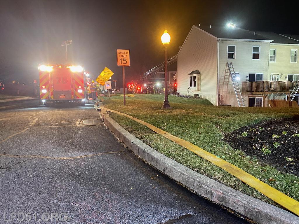Tanker 51 assists Upper Frederick - Limerick Fire Department