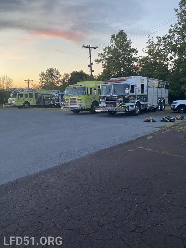 Hose Line Advancement Training - Limerick Fire Department